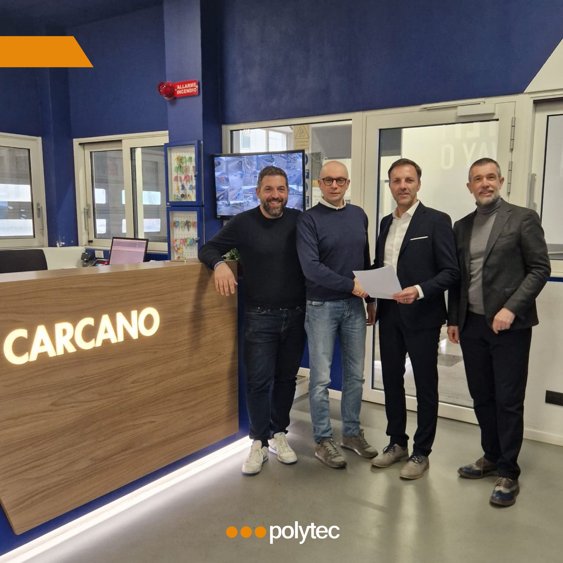 POLYTEC E CARCANO ANTONIO: UNA PARTNERSHIP STORICA CHE SI RINNOVA CON DUE NUOVI PROGETTI ...